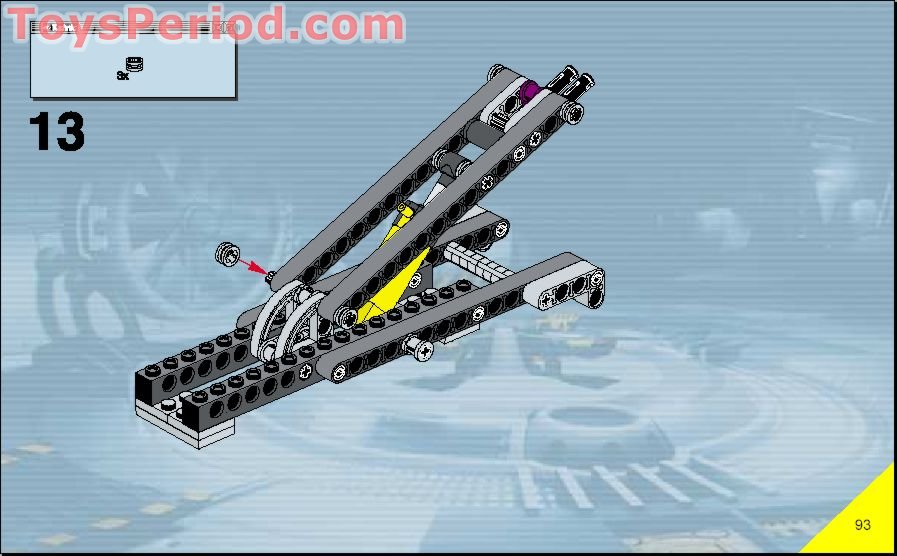 LEGO 5218 Pneumatic Pack Instructions and Parts List