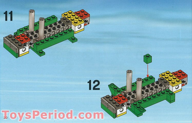LEGO 7992 Container Stacker Instructions and Parts List