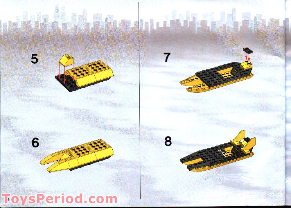 LEGO 7047 Coast Watch Hq Instructions and Parts List