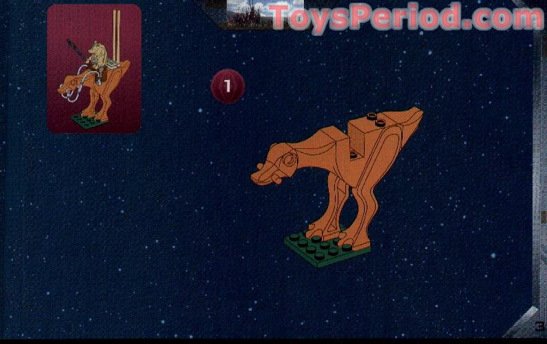 LEGO 7115 Gungan Patrol Instructions and Parts List