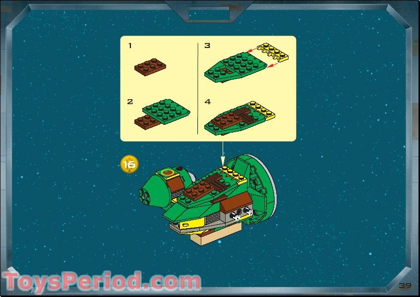 LEGO 7186 Watto's Junkyard Instructions and Parts List