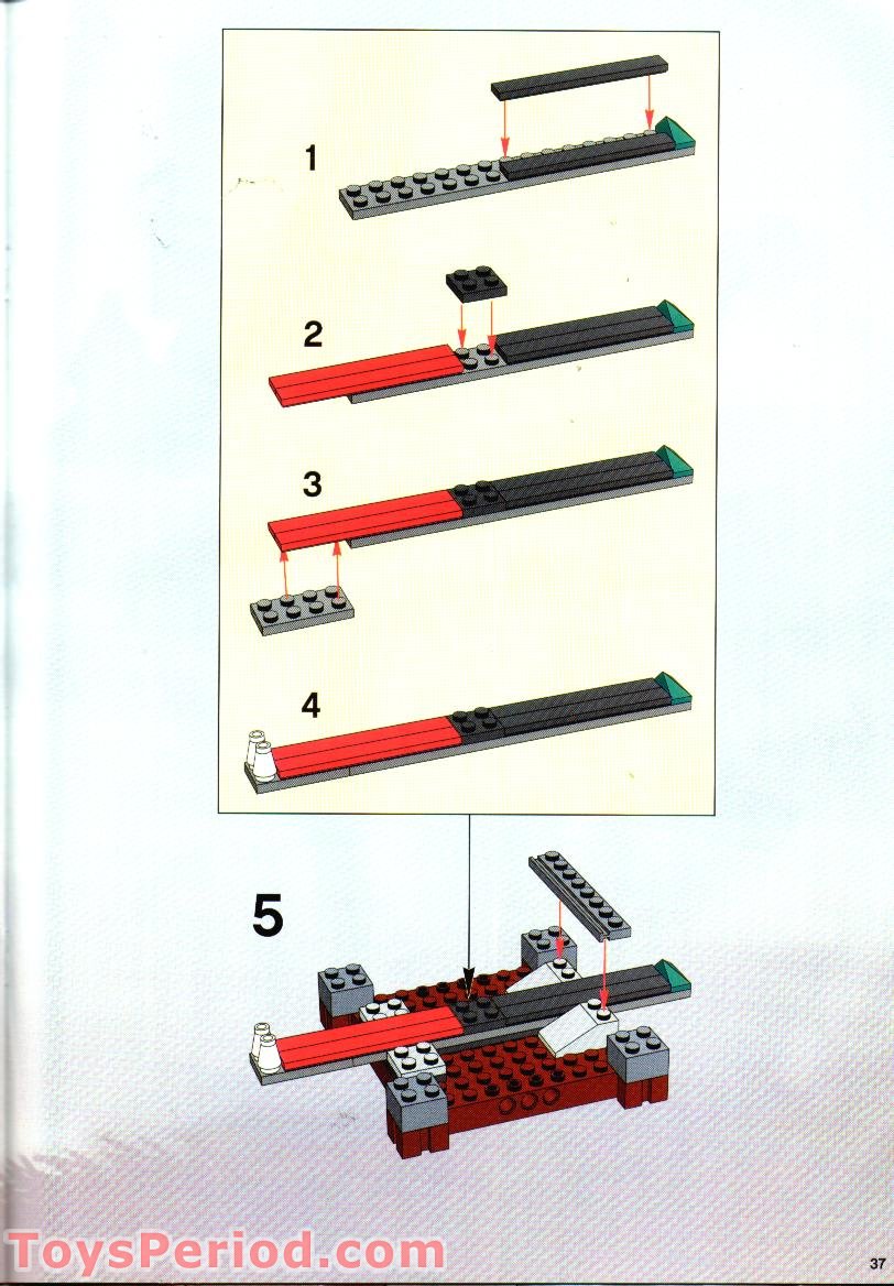 LEGO 8780 Citadel of Orlan Instructions and Parts List