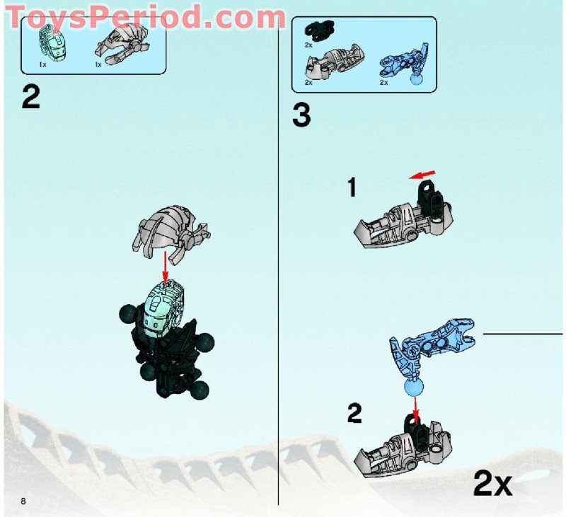 LEGO 8993 Kaxium V3 Instructions and Parts List