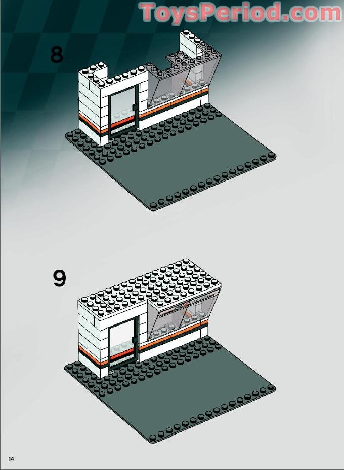 LEGO 8135 Bridge Chase Instructions and Parts List