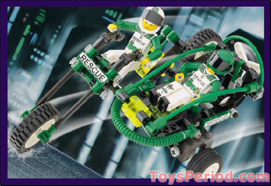 LEGO 8255 Rescue Bike Instructions and Parts List