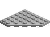 LEGO Sets with Part 6106 Plate 6 x 6 without Corner, Wedge Cut
