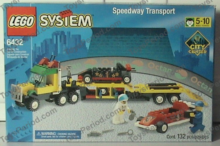 LEGO 6432 Speedway Transport Instructions and Parts List
