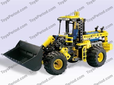 LEGO 8464 Pneumatic Front End Loader Instructions and Parts List