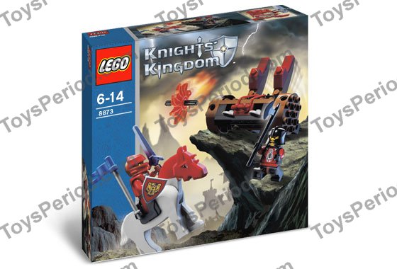 LEGO 8873 Fireball Catapult Instructions and Parts List