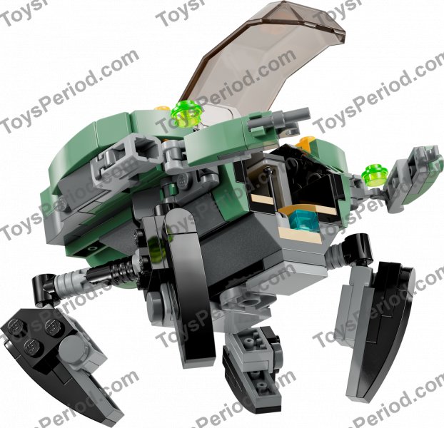 LEGO 75579 Payakan the Tulkun & Crabsuit Set Parts List