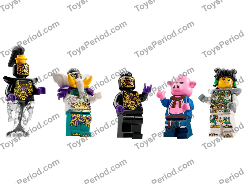 LEGO 80043 Yellow Tusk Elephant Set Parts List