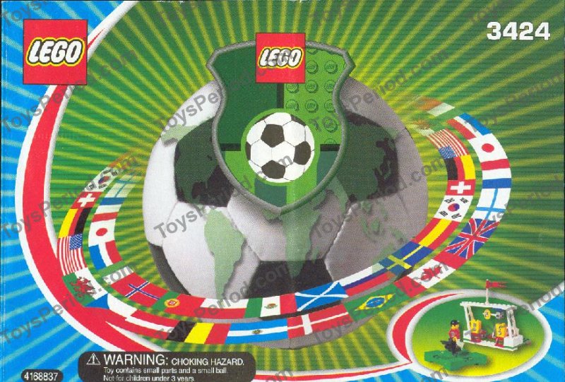 LEGO 3424 Target Practice Instructions and Parts List