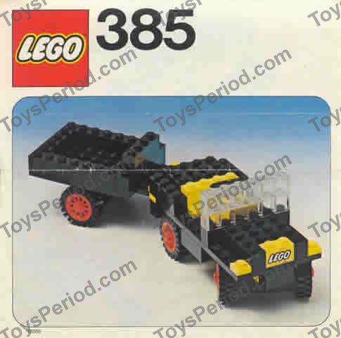 LEGO 385-1 Offroad Jeep with Trailer Instructions and Parts List