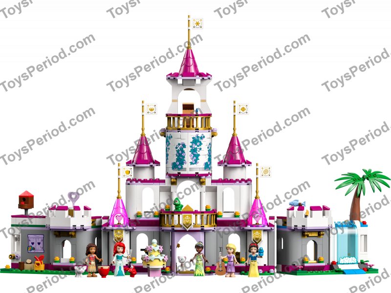 LEGO 43205 Ultimate Adventure Castle Set Parts List