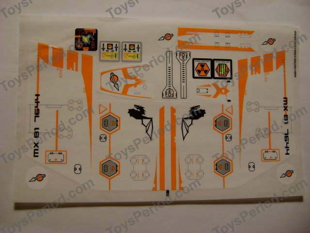 LEGO Sets with Part 7644stk01 Sticker Sheet for Set 7644 - Sheet 1 ...