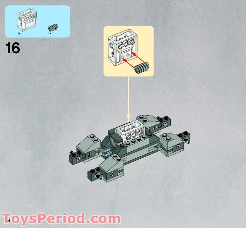 LEGO 7869 Battle for Geonosis Instructions and Parts List