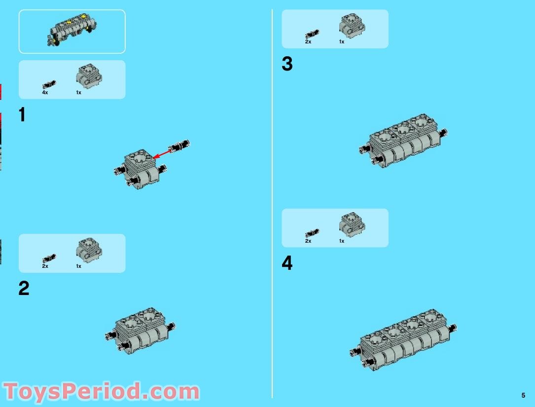 LEGO 9397 Logging Truck Instructions and Parts List