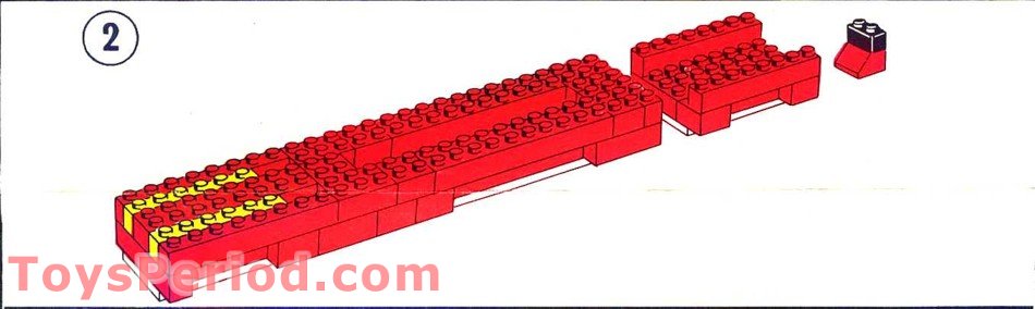 LEGO 305-2 Fire Engine Instructions and Parts List