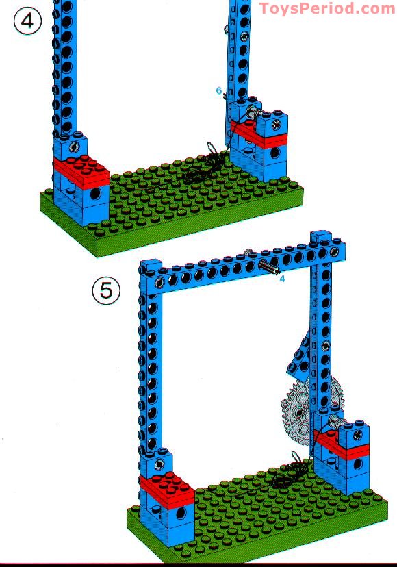 LEGO 1031 Building Instructions for Set 1030 Instructions and Parts List