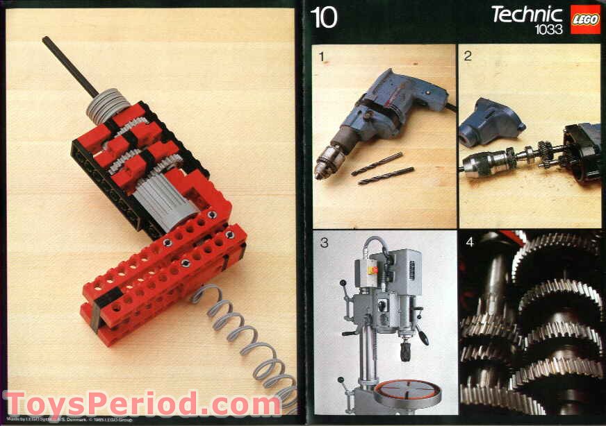 LEGO 1033 Building Instructions for Set 1032 Instructions and Parts List