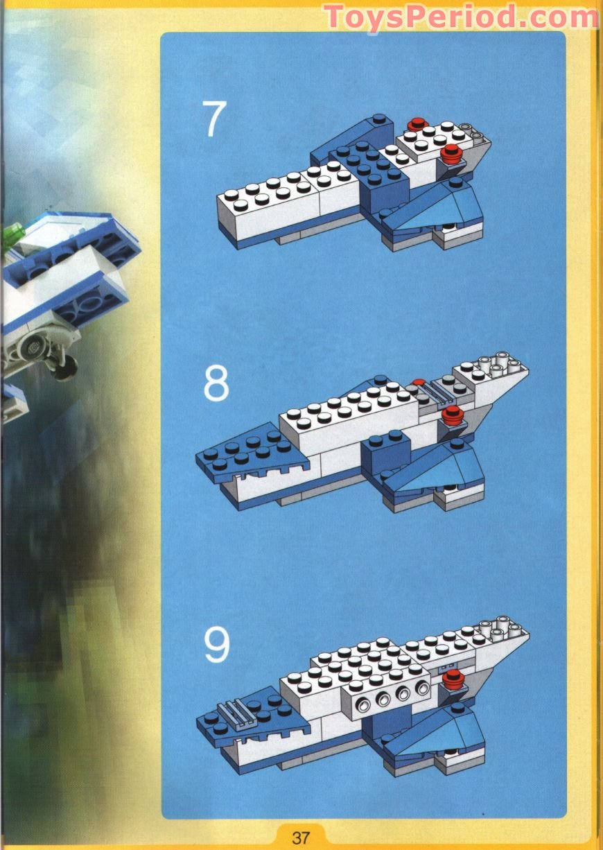 LEGO 4098 High Flyers Instructions and Parts List