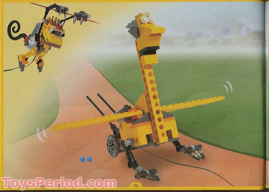 LEGO 4094 Motor Movers Instructions and Parts List