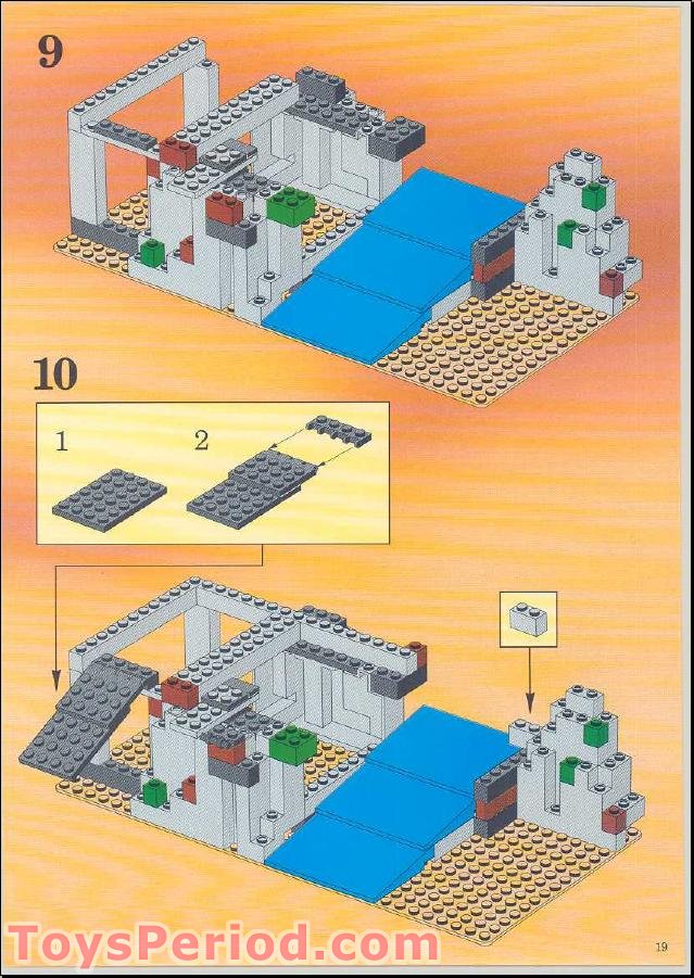 LEGO 6763 Rapid River Village Instructions and Parts List