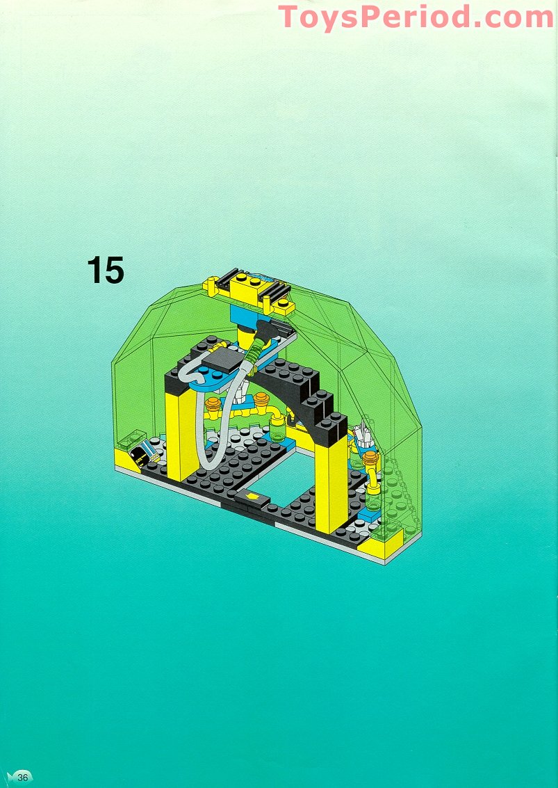 LEGO 6199 Hydro Crystalization Station Instructions and Parts List