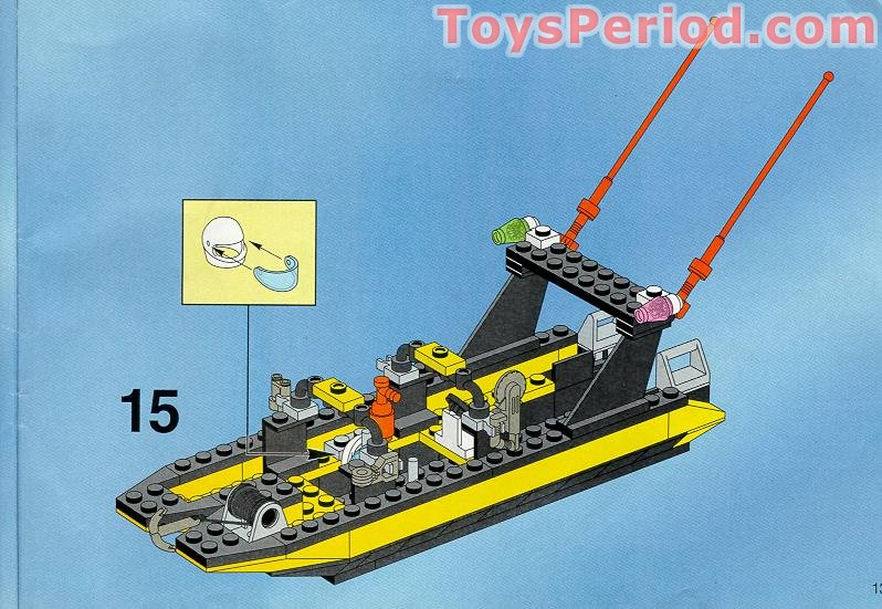 LEGO 6451 River Response Instructions and Parts List