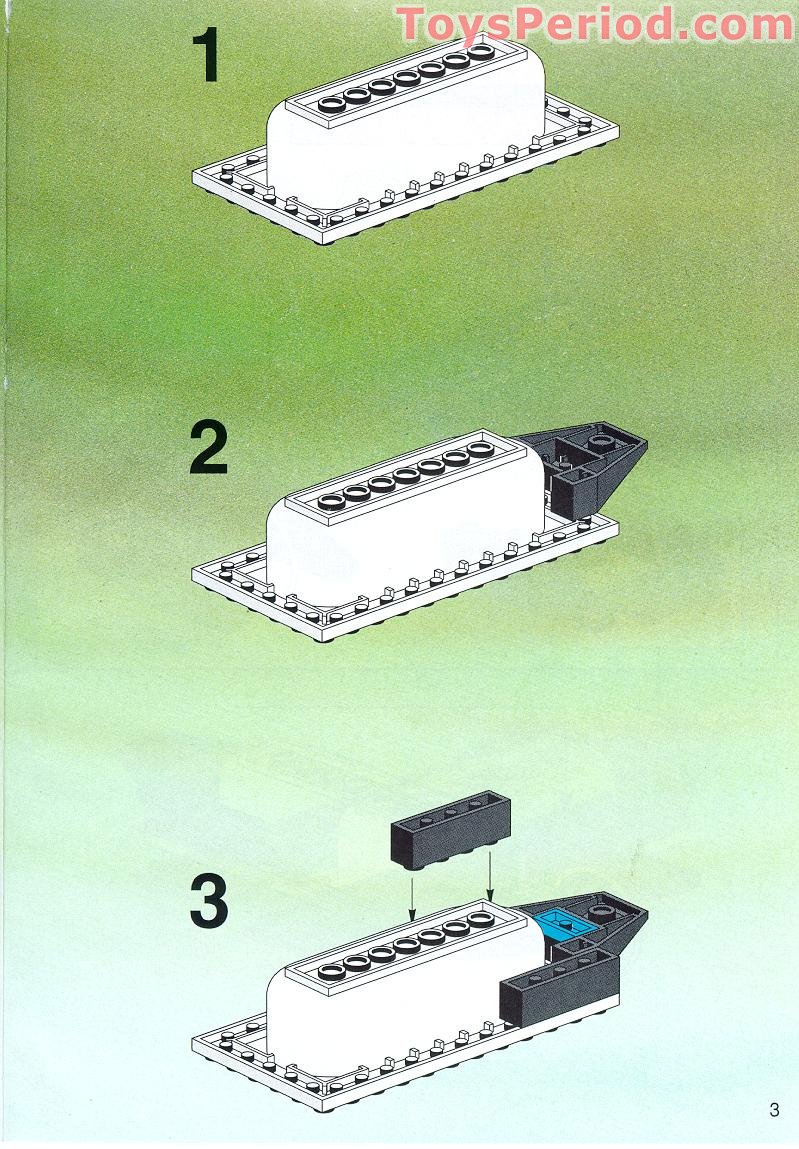 LEGO 6496 Whirling Time Warper Instructions and Parts List
