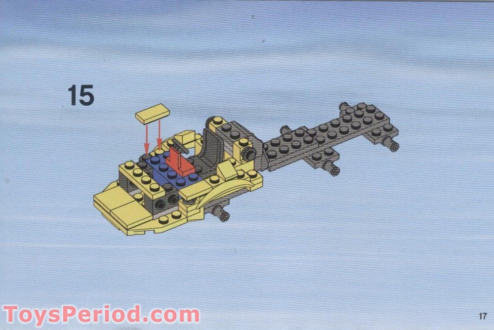 LEGO 7631 Dump Truck Instructions and Parts List