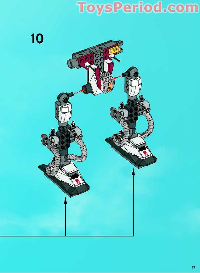 LEGO 7714 Golden Guardian (Limited Gold Edition) Instructions and Parts ...