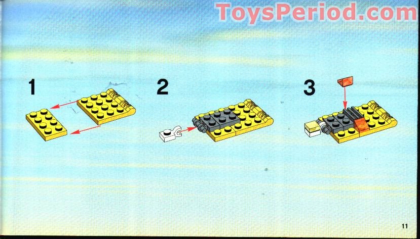 LEGO 7248 Digger Instructions and Parts List