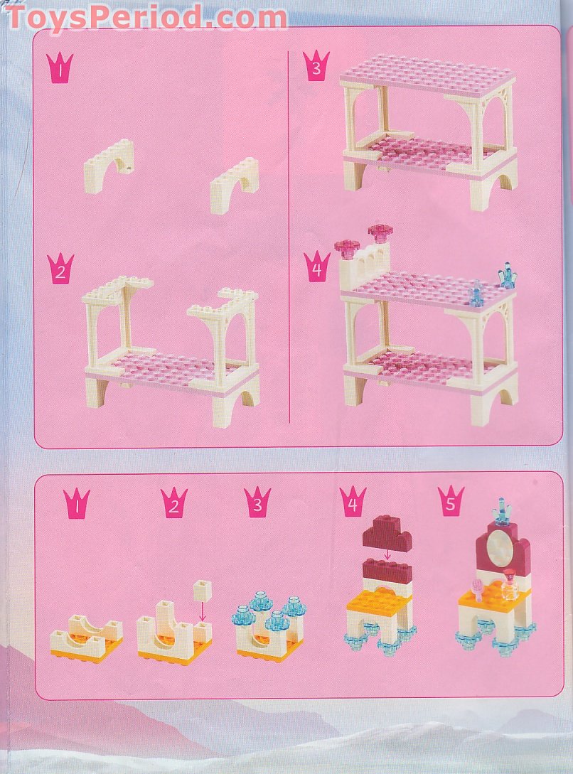 LEGO 7577 Winter Wonder Palace Instructions and Parts List