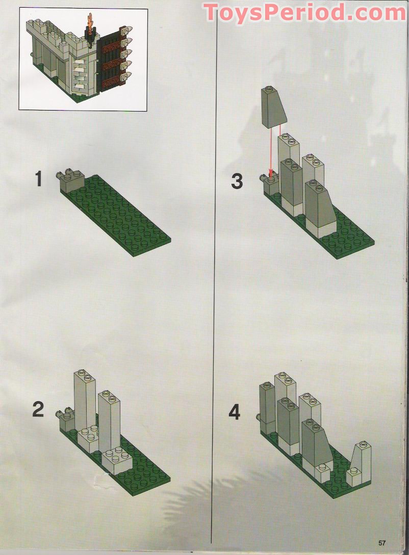 LEGO 8823 Mistlands Tower Instructions and Parts List