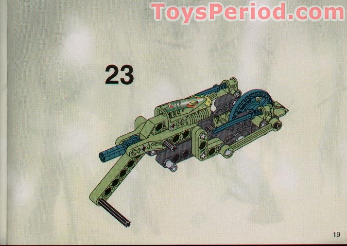 LEGO 8509 Swamp Instructions and Parts List
