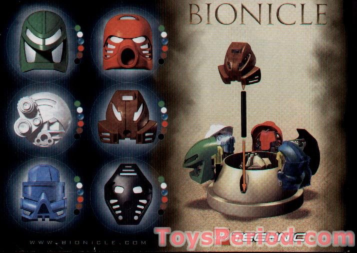 LEGO 8531-1 Pohatu Instructions and Parts List