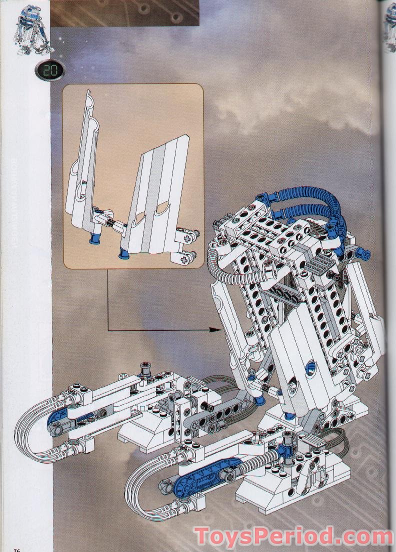 LEGO 9748 Droid Developer Kit Instructions and Parts List