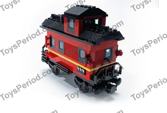 LEGO 10014 Caboose Instructions and Parts List