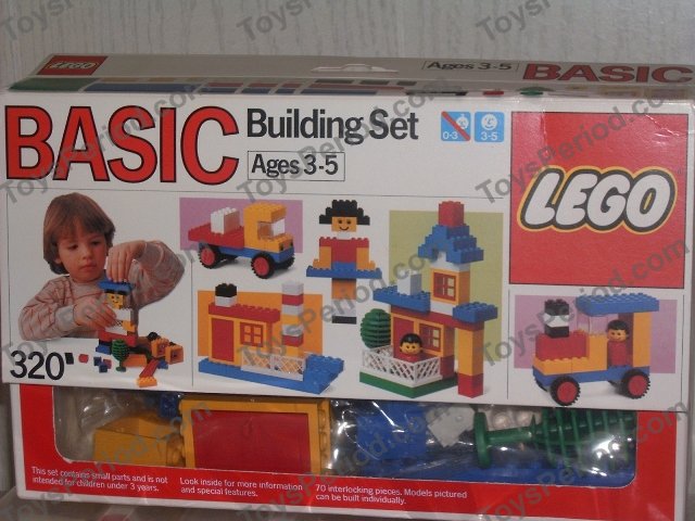 LEGO 320-1 Basic Building Set Parts List