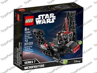 LEGO 75264 Kylo Ren's Shuttle Microfighter Set Parts List