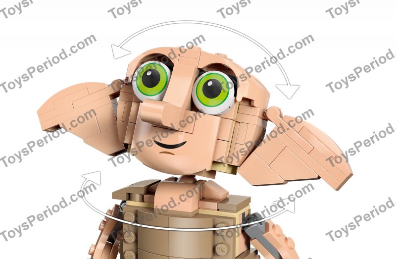 LEGO 76421 Dobby the House-Elf Set Parts List