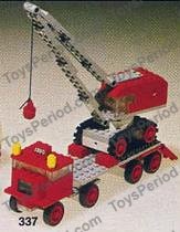 LEGO 337-2 Truck with Crane and Caterpillar Track Instructions and ...