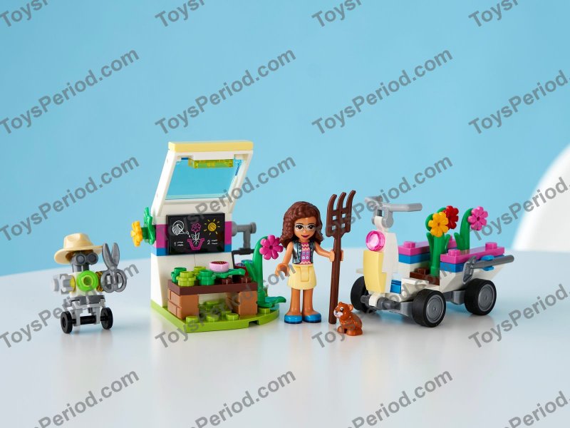 LEGO 41425 Olivia's Flower Garden Set Parts List