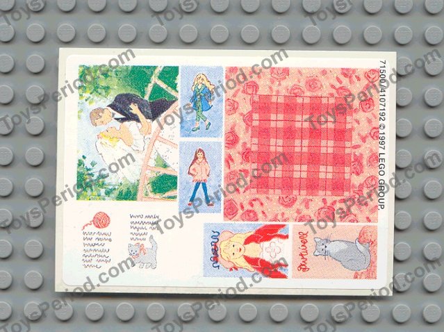 LEGO Sets with Part 3201stk01 Sticker Sheet for Set 3201 - (71500/4107192)