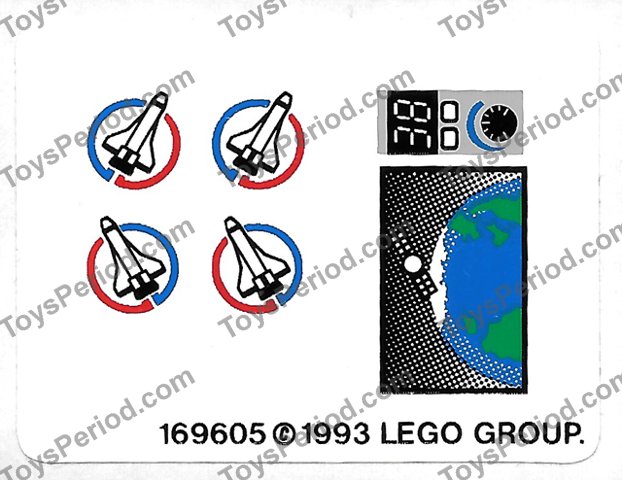 LEGO Sets with Part 6336stk01 Sticker Sheet for Set 6336 - (169605)