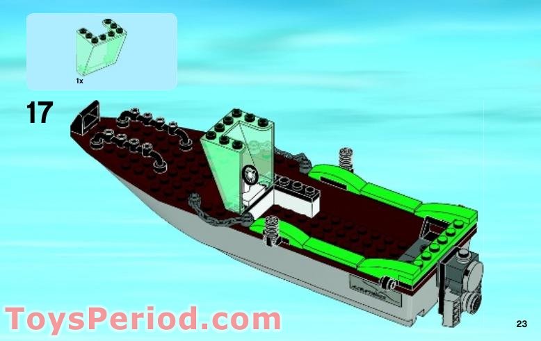 LEGO 60015 Coast Guard Plane Instructions and Parts List