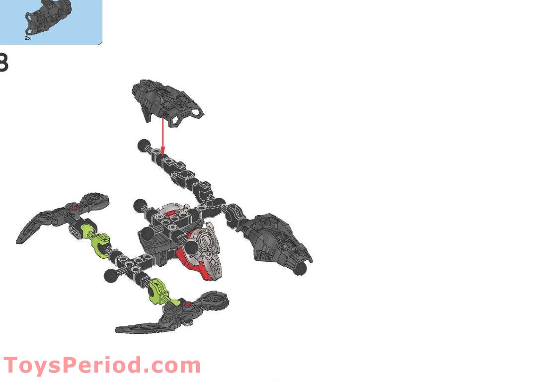 LEGO 6218 Splitface Instructions and Parts List