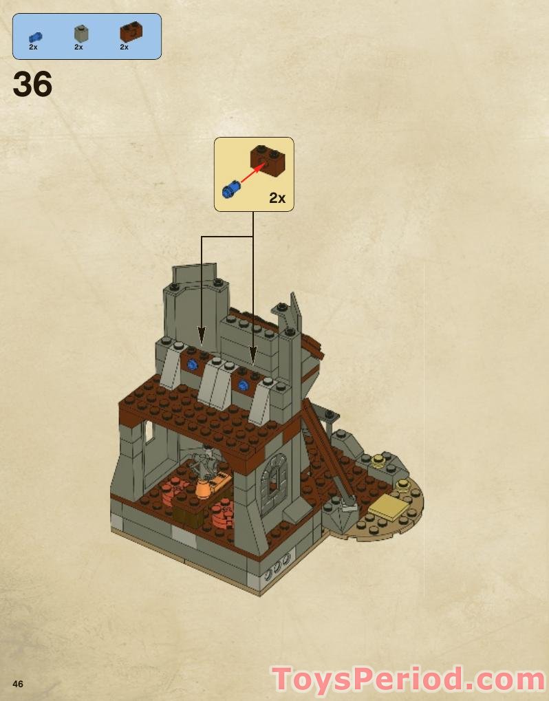 LEGO 4194 Whitecap Bay Instructions and Parts List
