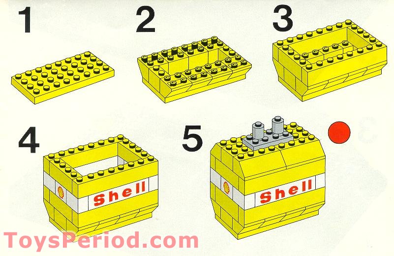 LEGO 149 Fuel Refinery Instructions, from 1976 | LEGO Reference